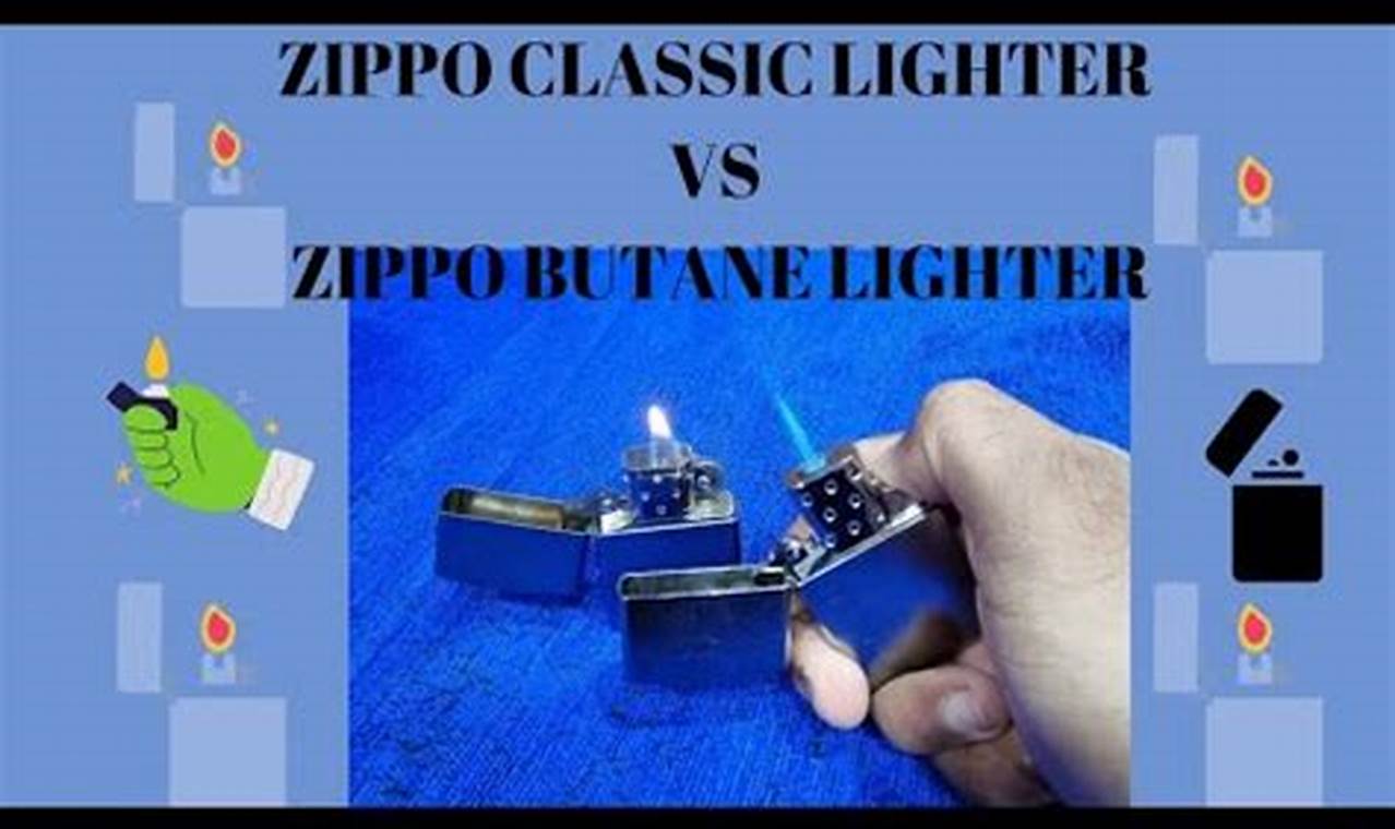 Zippo Vs Butane