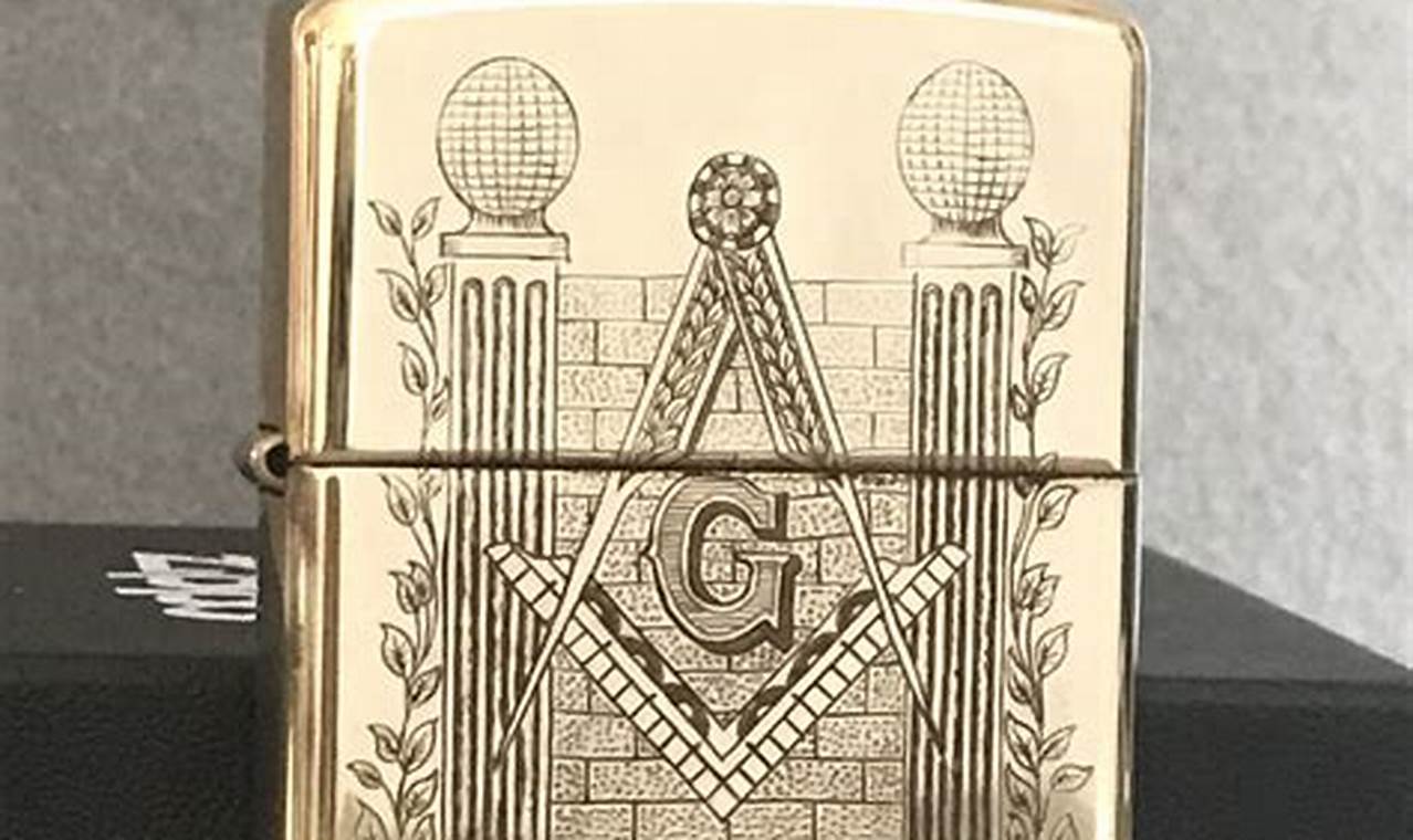 Masonic Engraved Zippo Lighters: A Guide