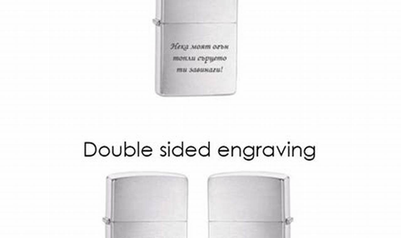 Zippo Engraving Cost: Price Guide & FAQ