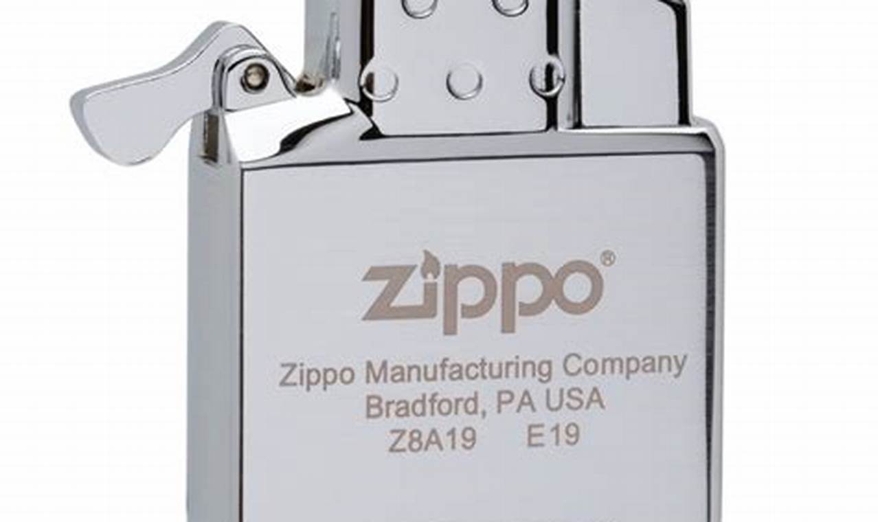 Custom Zippo Jet Inserts & Lighters