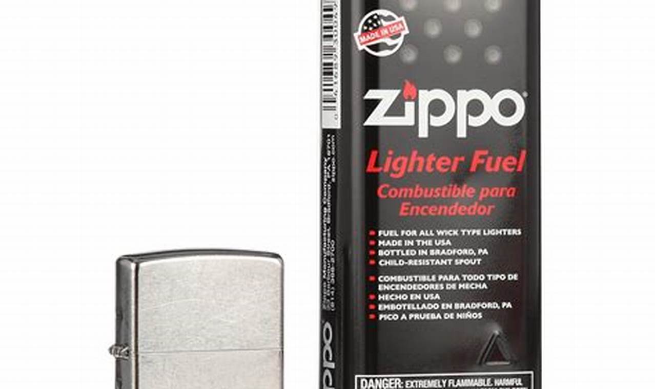 Top Zippo Fluid: Best Fuel for Your Lighter