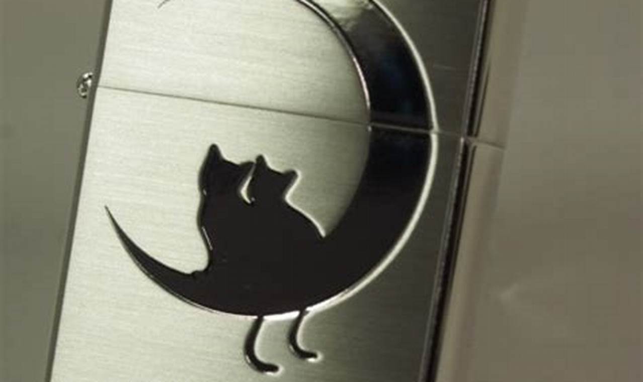 Personalized Zippo Cat Lighters